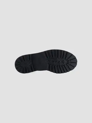 Giorgio Armani Quilted Leather Combat Boots