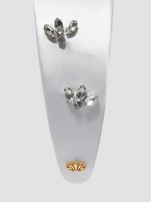 Lele Sadoughi Brigitte Crystal-embellished Headband