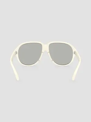 Moncler Satellite 60mm Round Sunglasses