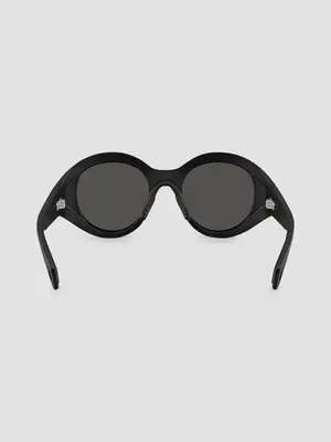 Moncler Satellite 51mm Round Sunglasses