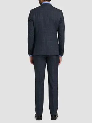 Paul Smith Soho-fit Tailored Wool-silk-linen Suit