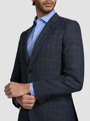 Paul Smith Soho-fit Tailored Wool-silk-linen Suit
