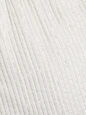 MILLY Celina Pinstriped Sheer Cover-up Pants