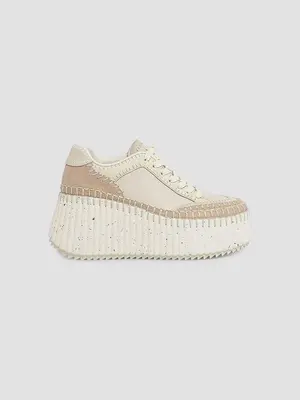 Chloé Nama 80mm Platform Sneakers