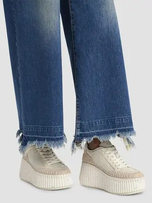 Chloé Nama 80mm Platform Sneakers