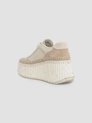 Chloé Nama 80mm Platform Sneakers