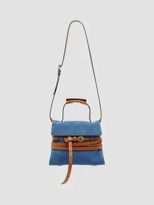 Moschino Tie Me Top Handle Bag