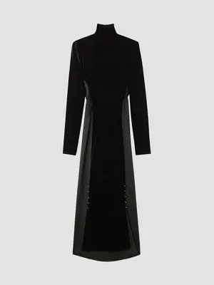 LANVIN Velvet Midi Dress