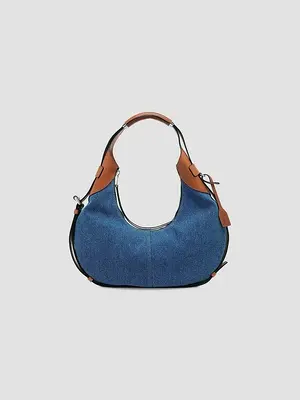 Moschino Handle Me Saddle Bag