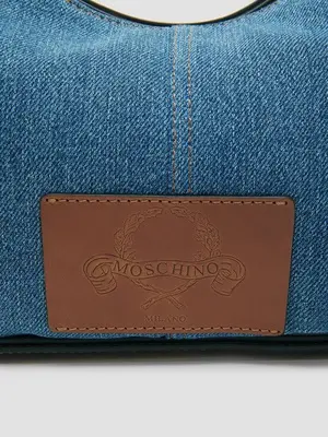 Moschino Handle Me Saddle Bag