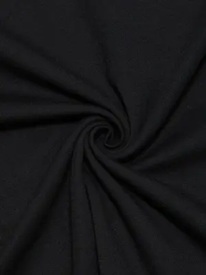 Majestic Filatures Interlock Cotton T-shirt - Noir
