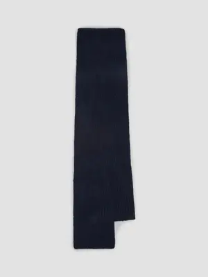 Dries Van Noten Moyson Alpaca-wool Scarf - Navy