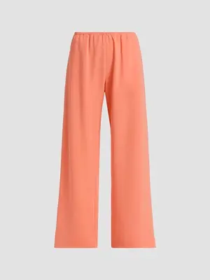 LESET Arielle Wide-leg Pants - Pamplemousse