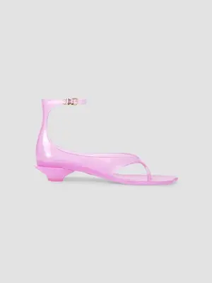 Chloé Chloa 25mm Jelly Thong Sandals - Pink Fizz