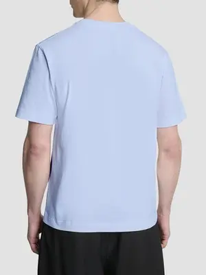 Jacquemus Grosgrain Logo Cotton T-shirt