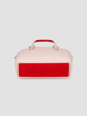 CHRISTIAN LOUBOUTIN Cabata Mini Leather Tote Bag - Poupe
