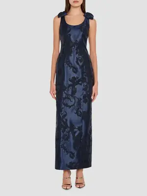 MILLY Kaelynn Floral Jacquard Dress