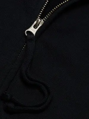 NILI LOTAN Brian Zip-front Cotton Hoodie
