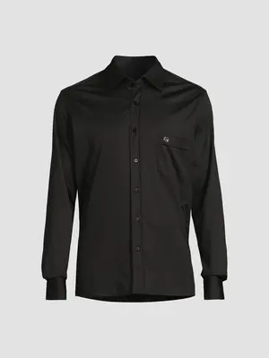 Stefano Ricci Logo Cotton T-shirt - Black