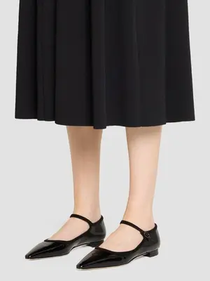 Manolo Blahnik Perdiccamod Patent Leather Mary Janes