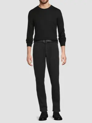 Stefano Ricci Ribbed Wool Sweater - Black