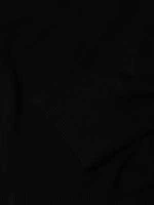 Stefano Ricci Ribbed Wool Sweater - Black