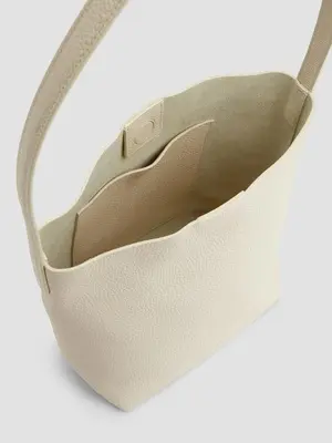 MANSUR GAVRIEL Mini Everyday Cabas Leather Shoulder Bag - Jasmine