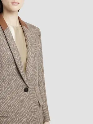 Giorgio Armani Wool-cashmere Single-breasted Blazer