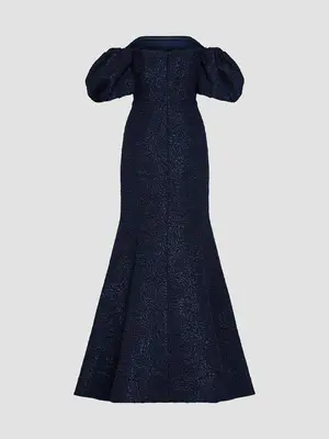 MILLY Alexi Off-the-shoulder Mermaid Gown