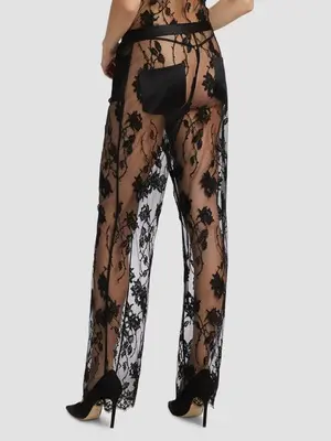 Kiki De Montparnasse Dominique Sheer Lace Pants