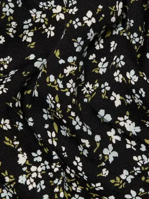 REFORMATION Tyra Floral Crepe Midi-dress