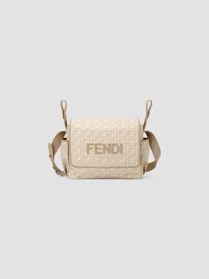 Fendi Logo Ff Diaper Bag