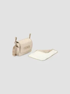 Fendi Logo Ff Diaper Bag