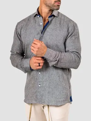 MACEOO Eins Marthyr Linen Shirt