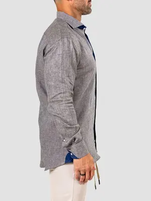 MACEOO Eins Marthyr Linen Shirt