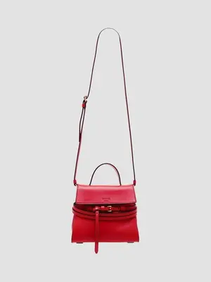 Moschino Tie Me Strappy Top Handle Bag