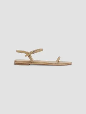 AeydĒ Nettie Leather Ankle-strap Sandals Brown