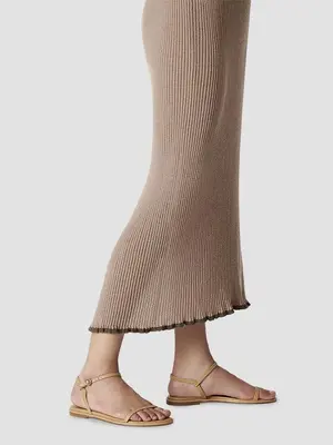AeydĒ Nettie Leather Ankle-strap Sandals - Brown