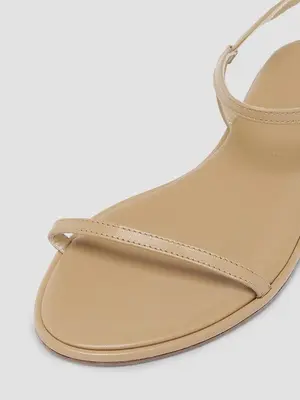 AeydĒ Nettie Leather Ankle-strap Sandals - Brown