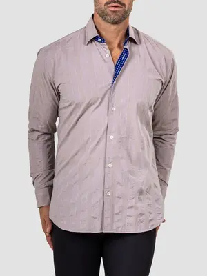 MACEOO Fibonacci Marthyr Stripe Shirt
