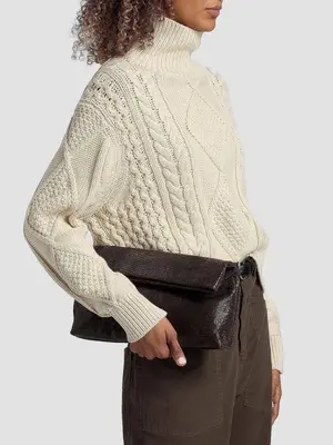 NILI LOTAN Kimmy Cotton-cashmere Turtleneck Sweater
