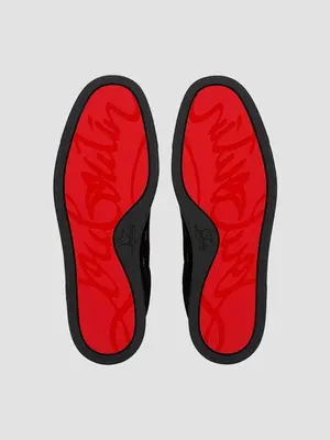 CHRISTIAN LOUBOUTIN St Louis Suede Sneakers