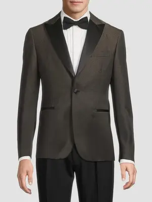 Pal Zileri Shimmer Single-breasted Dinner Jacket