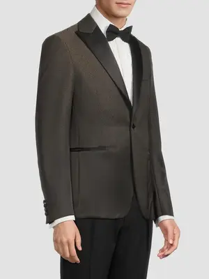 Pal Zileri Shimmer Single-breasted Dinner Jacket