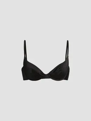Kiki De Montparnasse Tous Les Jours Demi Bra - Black