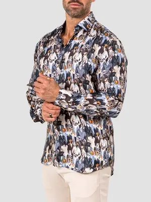MACEOO Fibonacci Marthyr Canine Shirt