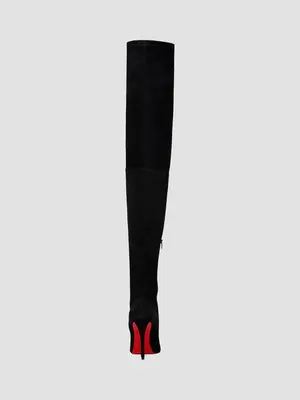 CHRISTIAN LOUBOUTIN Miss Z 100mm Botta Alta Knee High Boots
