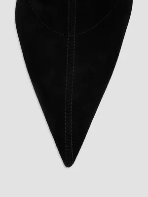 CHRISTIAN LOUBOUTIN Miss Z 100mm Botta Alta Knee High Boots