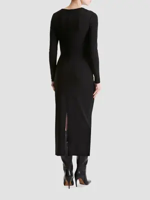 Marella Jersey Dress With Asymmetric Detail