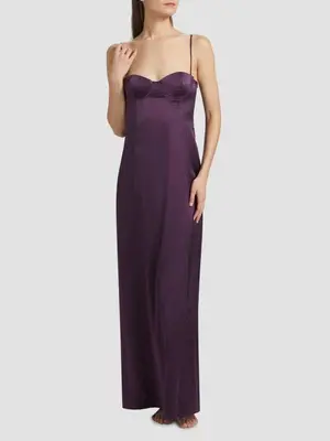 Kiki De Montparnasse Tous Les Jours Silk Maxi Dress
